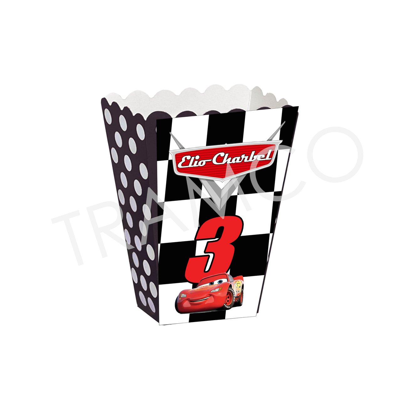 Cars - Pop Corn (8 PCS) - birthdayandmore-lb.com
